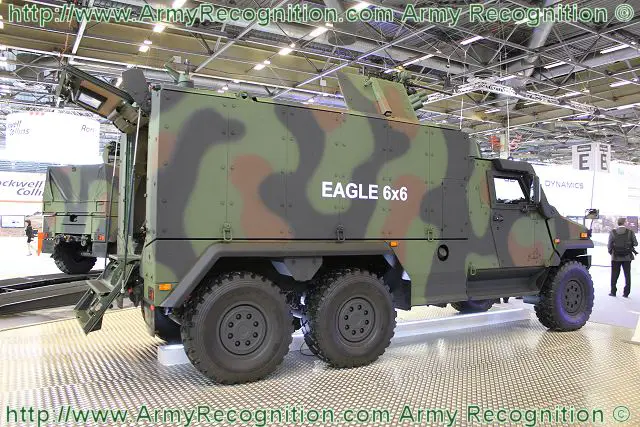 Eagle 6x6 light armoured vehicle personnel carrier data sheet ...