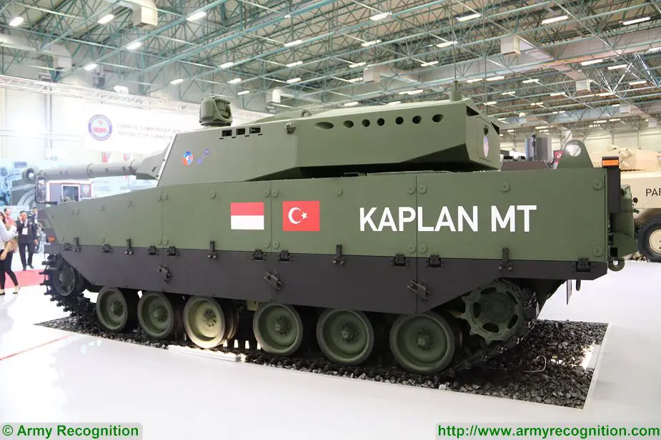 Kaplan MT MMWT Modern Medium Weight Tank FNSS 105mm CT-CV technical ...