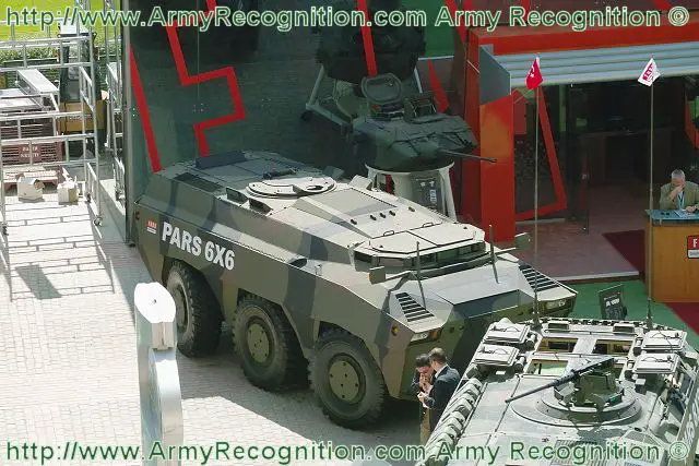 PARS 6x6 combat armored vehicle FNSS technical data pictures | Turkey ...