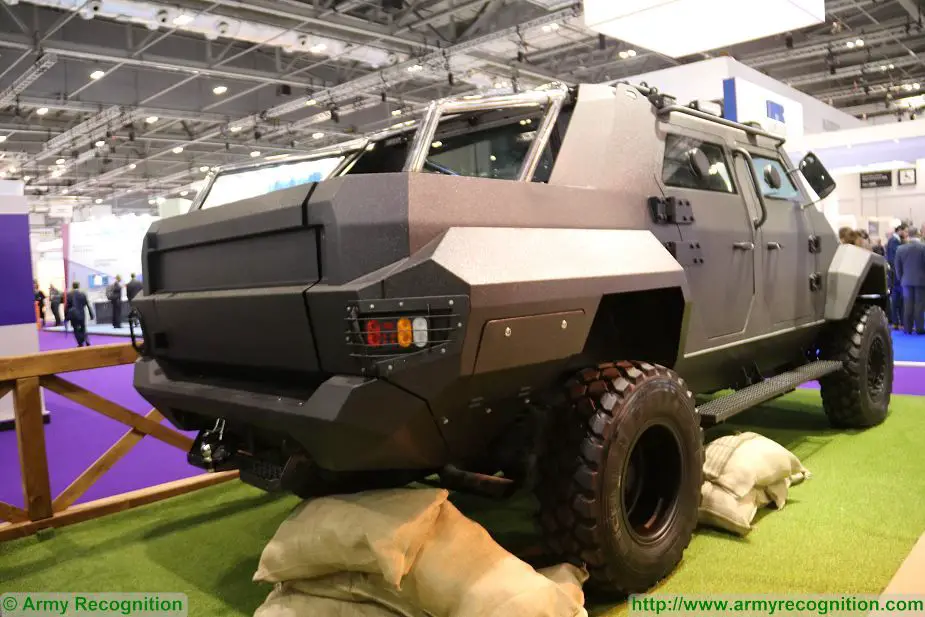 New Gepard ASV 4x4 armored Security Vehicle Streit Group DSEI 2017 ...