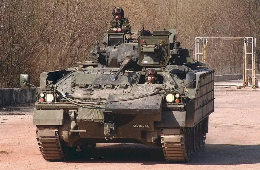 Warrior MCV-80 FV510 tracked armoured armored fighting combat vehicle ...