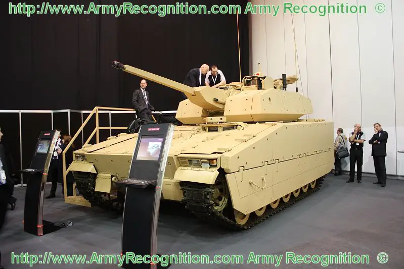 First presentation to the public for the FRES program Scout vehicle ...