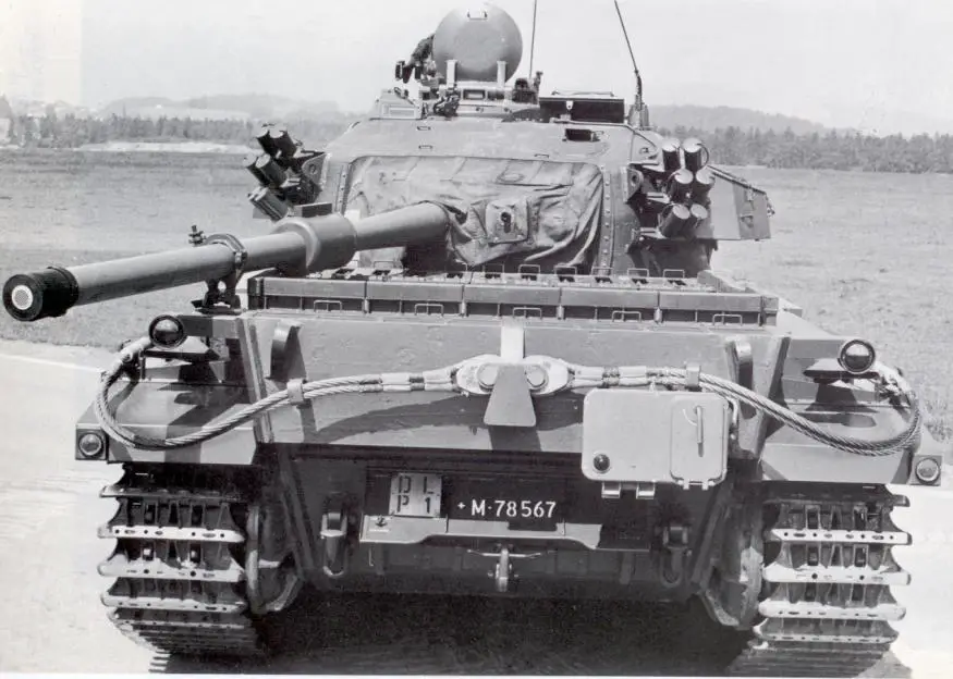 Centurion main battle tank heavy armoured vehicle British army United ...