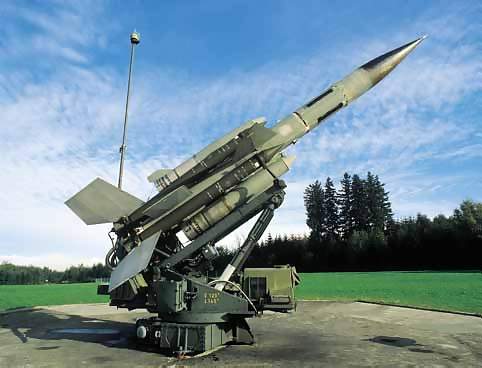 Bloodhound missile system ground to air British army United Kingdom ...