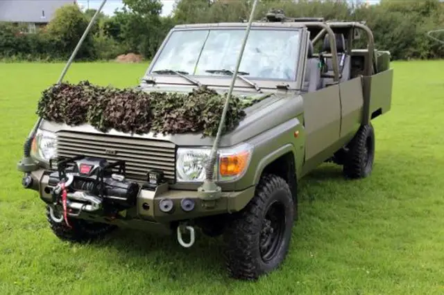 Jankel Fox Rapid Reaction Vehicle (RRV) 4x4 light tactical vehicle ...