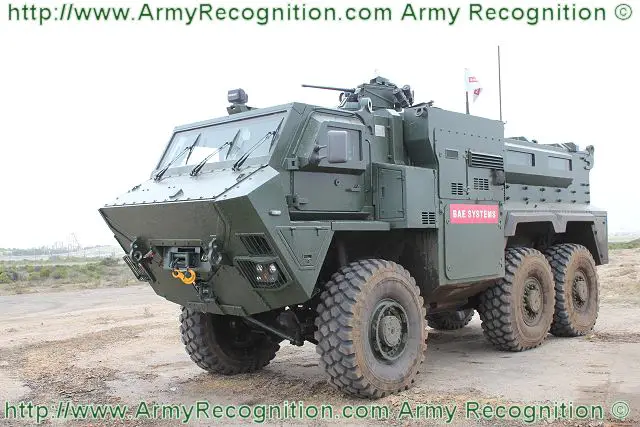 RG35 6x6 BAE Systems Protected multi-purpose fighting vehicle technical ...