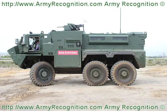 RG35 6x6 BAE Systems Protected multi-purpose fighting vehicle technical ...