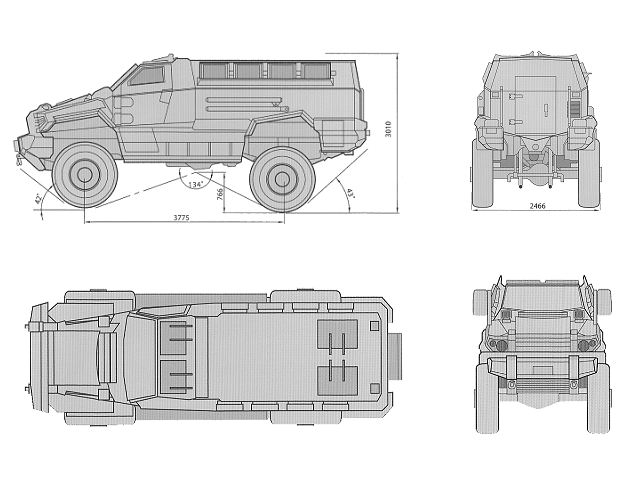 Malaysia Royal Police Special Force Armour Personal Carrier MRAP Typhoon