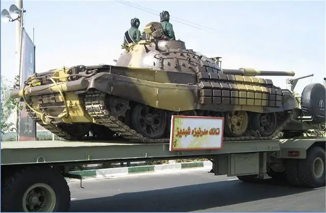 Safir-74 T-72Z Type 72Z main battle tank technical data sheet ...