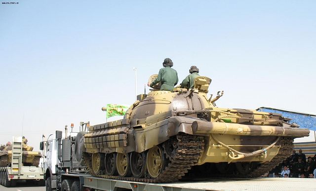 Safir-74 T-72Z Type 72Z main battle tank technical data sheet ...