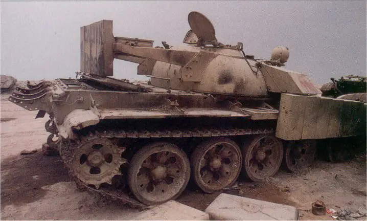 T-55 T55 armour upgrade Irakien Iraqi Description Identification ...