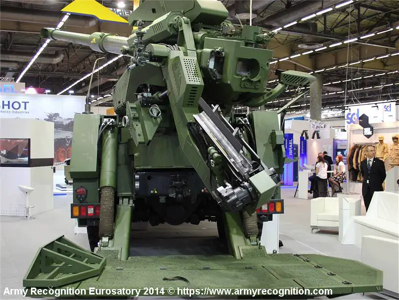 ATMOS 2000 155mm wheeled self-propelled howitzer data | Israel Israeli ...