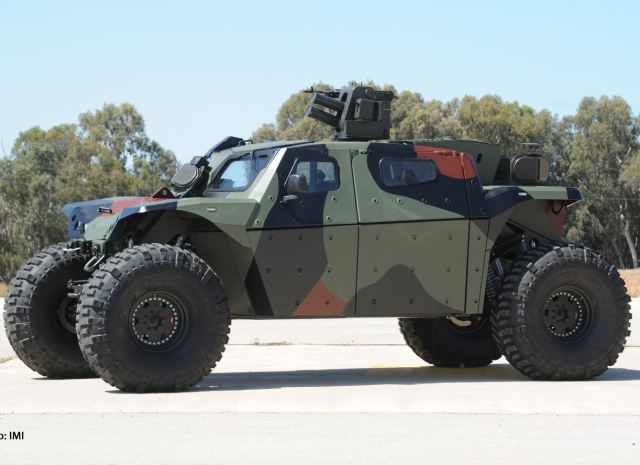 CombatGuard IMI 4x4 combat armoured vehicle technical data sheet ...