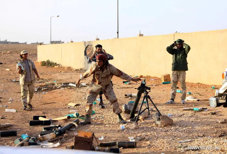 Libya Libyan NTC National Transition Council fighters armed forces ...