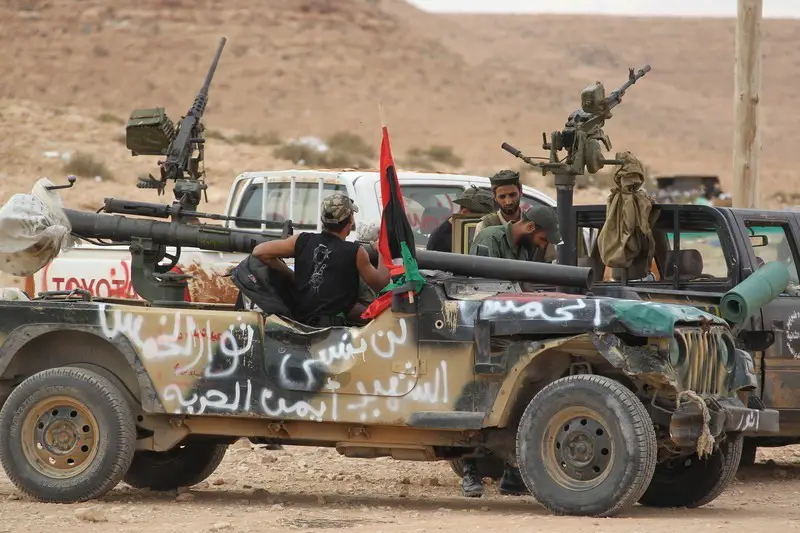 Libya Libyan NTC National Transition Council fighters armed forces ...