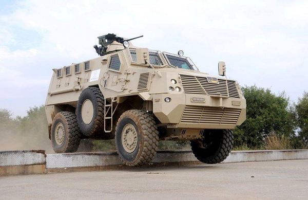 Al-Masmak Masmak Nyoka Mk2 MRAP APC Mine Resistant Armored Personnel ...