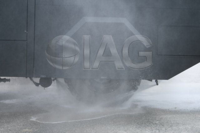 IAG Armored Water Cannon Riot Control 4x4 International Armored Group ...