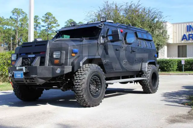 SENTINEL IAG 4x4 APC Armored Tactical Response Vehicle data | United ...