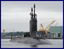 First Virginia class Block III nuclear-powered attack submarine North ...