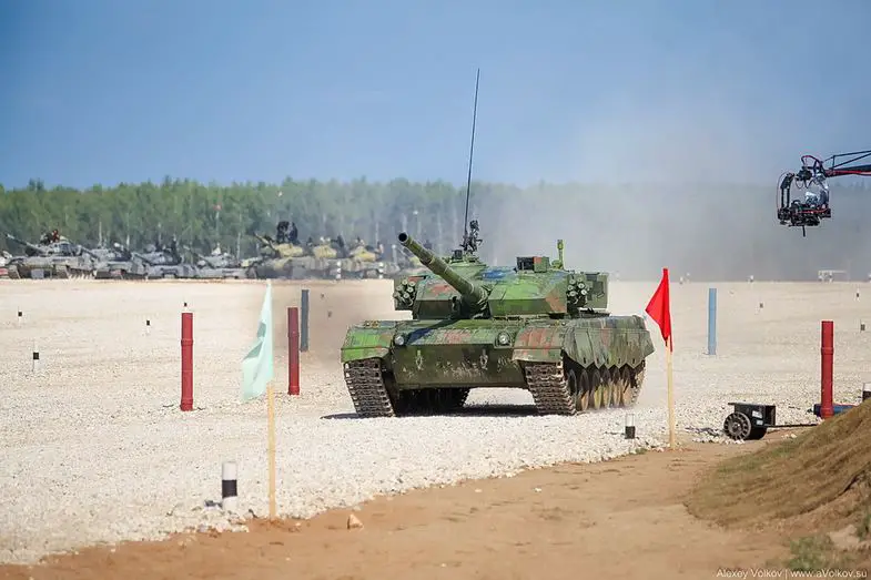 The Russian Tank Biathlon 2014 competition with tankers from 12 countries 1208145