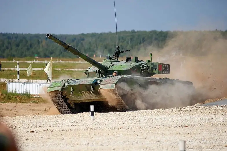 The Russian Tank Biathlon 2014 competition with tankers from 12 countries 1208145