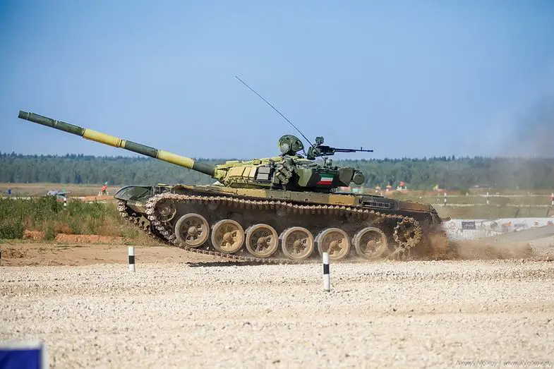 The Russian Tank Biathlon 2014 competition with tankers from 12 countries 1208145