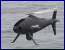 Schiebel demonstrates the CAMCOPTER S-100 rotary UAV capabilities to ...
