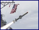 U.S. Navy Harpoon anti-ship missile displays capability during military ...