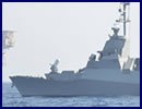 Israeli Navy Sa'ar 5 class corvettes fitted with IAI EL/M-2248 MF-STAR ...