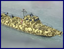Ukraine Unveiled the New Armored Amphibious Assault Ship "Centaur" Design