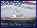 Future Burke-class Destroyer USS Rafael Peralta (DDG 115) Achieves ...