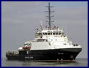 Project 22870 Rescue Tug Delivered to Russian Navy’s Caspian Flotilla