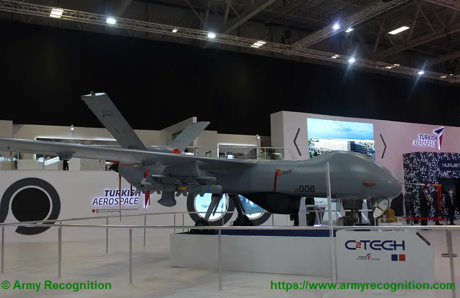 IDEF 2021: Anka UAV on display
