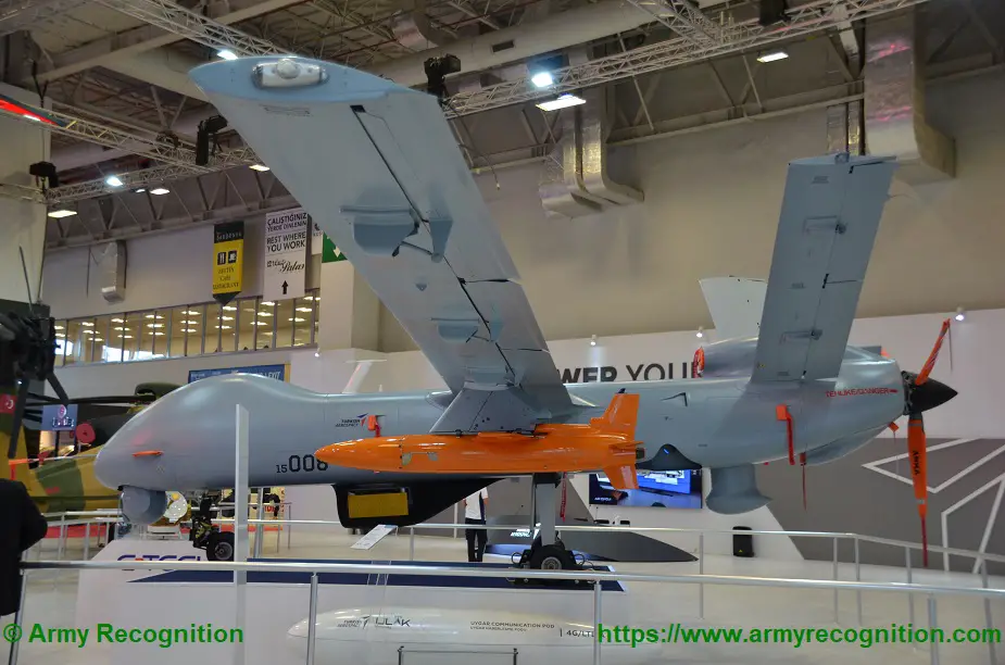 IDEF 2021: Anka UAV on display