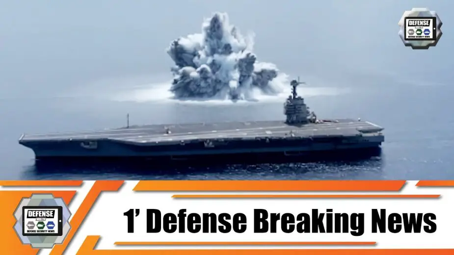 Video : US Navy aircraft carrier USS Gerald R. Ford successfully ...