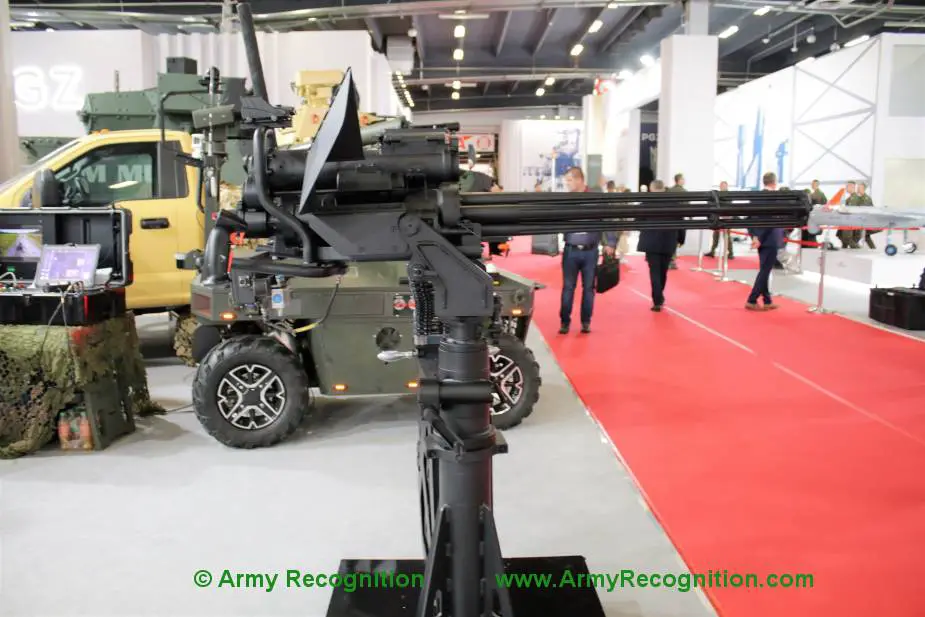 Multiple Barrel Machine Gun