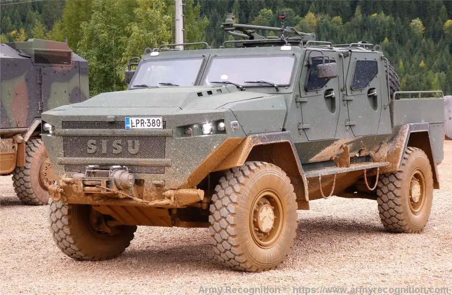 Finland to purchase 13 Sisu GTP 4x4 multi-purpose armored vehicles