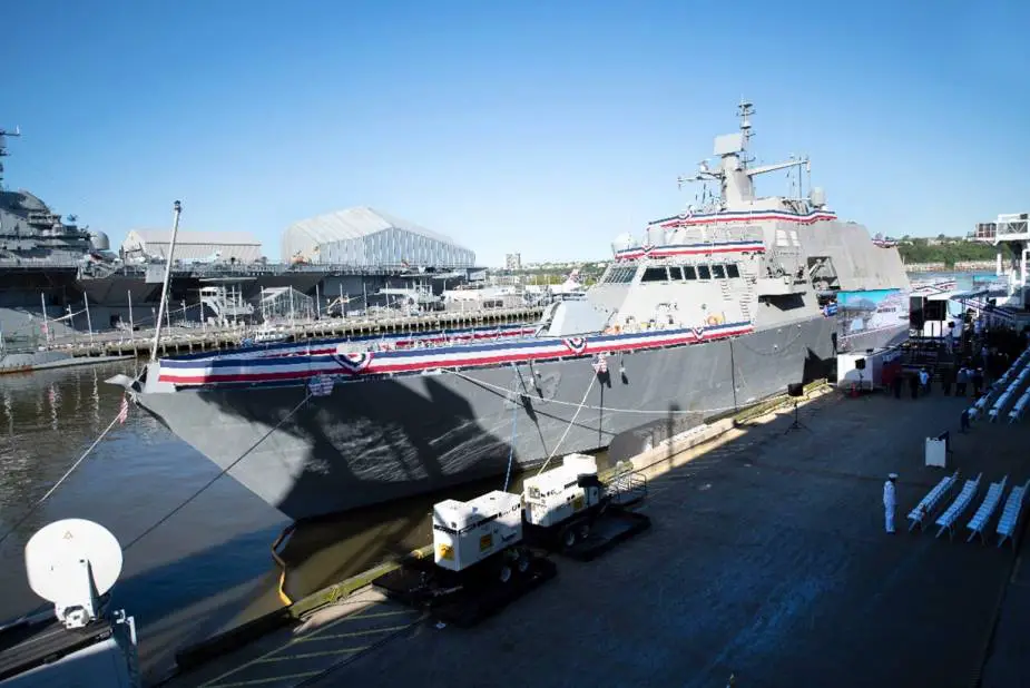 US Navy commissions Littoral Combat Ship LCS 23 USS Cooperstown