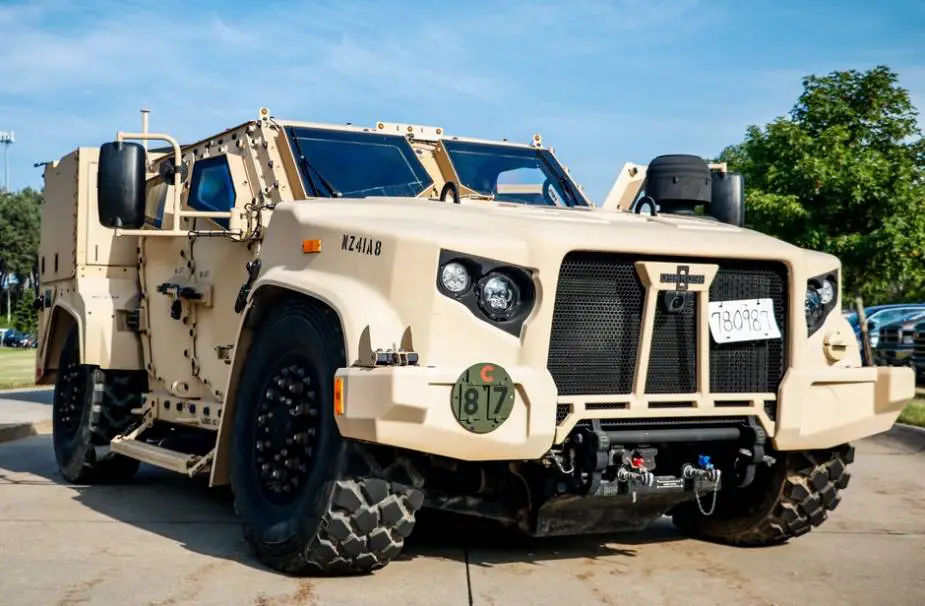 Iowa Ordnance Training Center receives new Oshkosh Defense JLTVs
