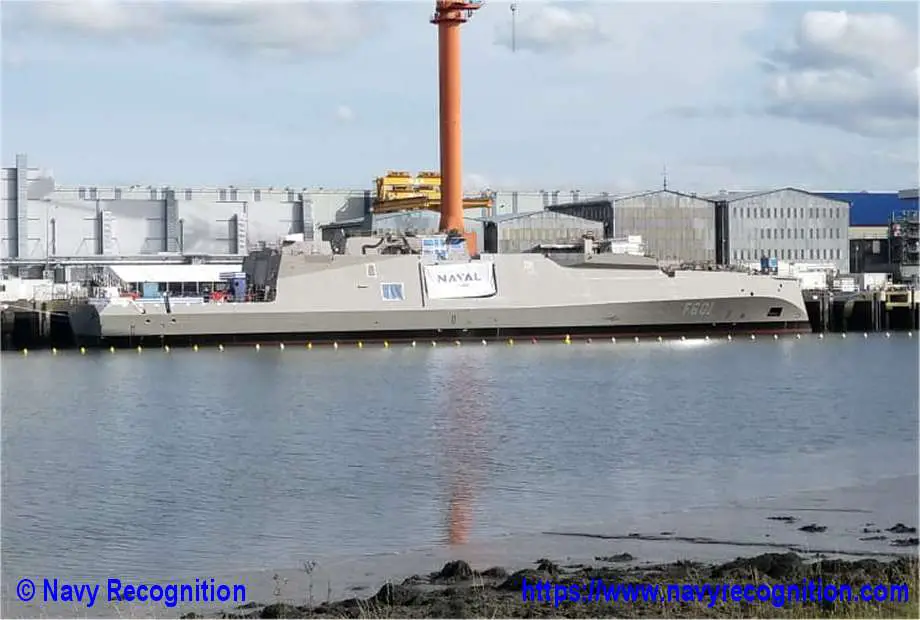 Naval Group launches 1st FDI frigate Kimon for Greece Navy