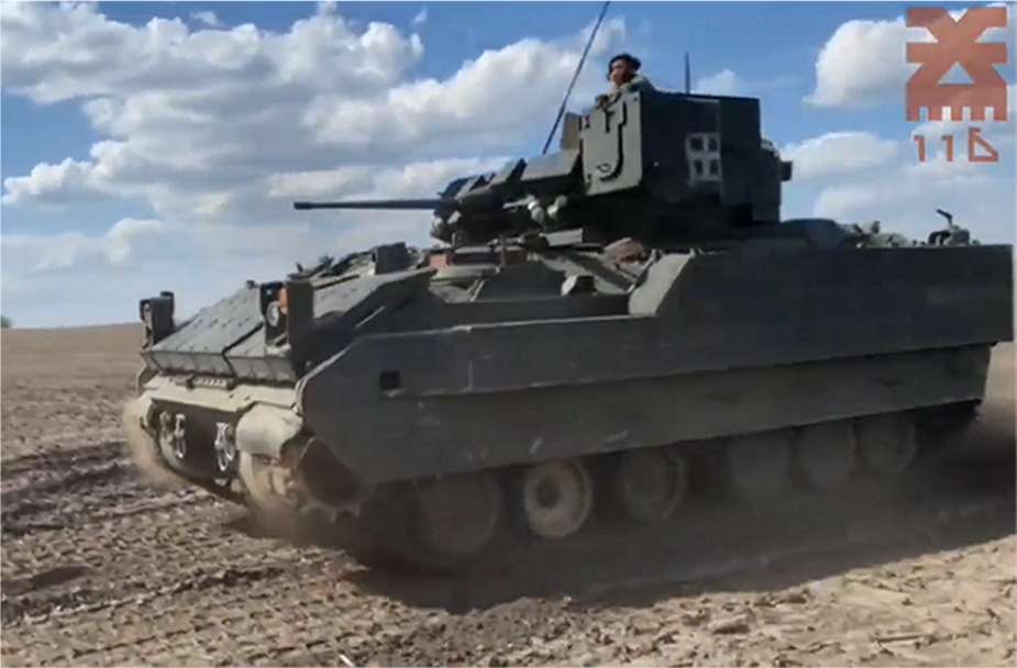 Ukrainian army deploys Bradley M7 BFIST target detection system