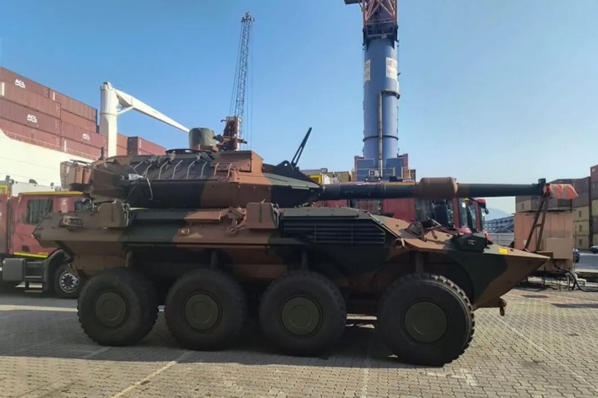 Brazil Receives First Centauro II 8×8 Armored Vehicle for Testing and ...