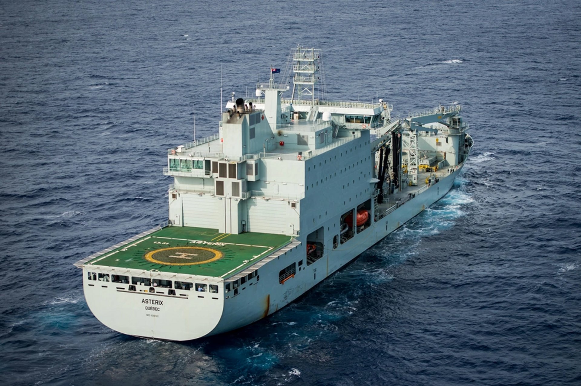 Canada extends service of Combat Support Ship Asterix through 2028