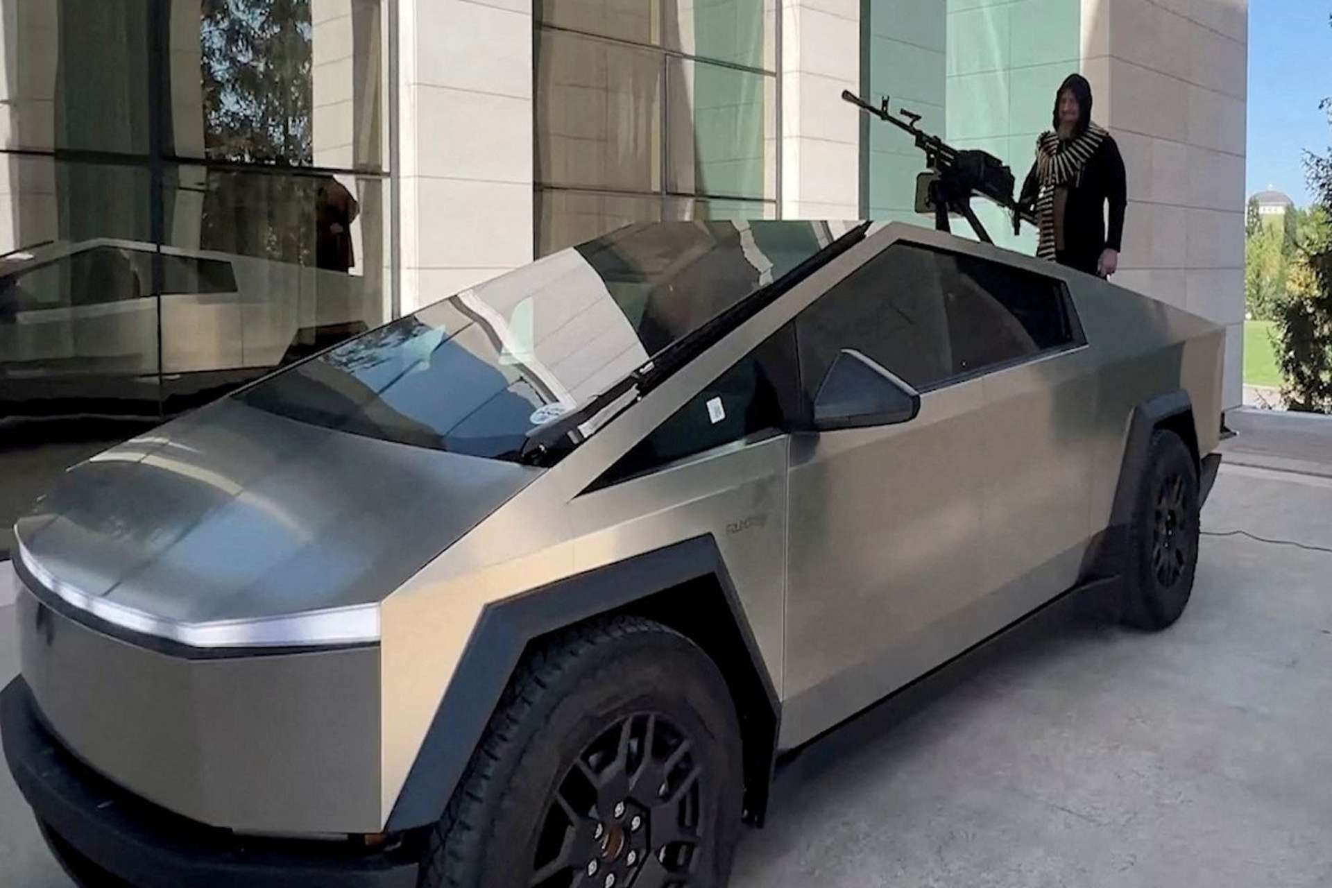 Chechen Leader to Deploy Tesla Cybertruck Fitted with 12.7mm Heavy ...