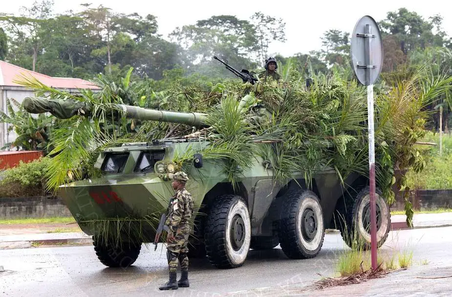 China Supplies WMA301 105mm Assault Gun Vehicles to Equatorial Guinea ...