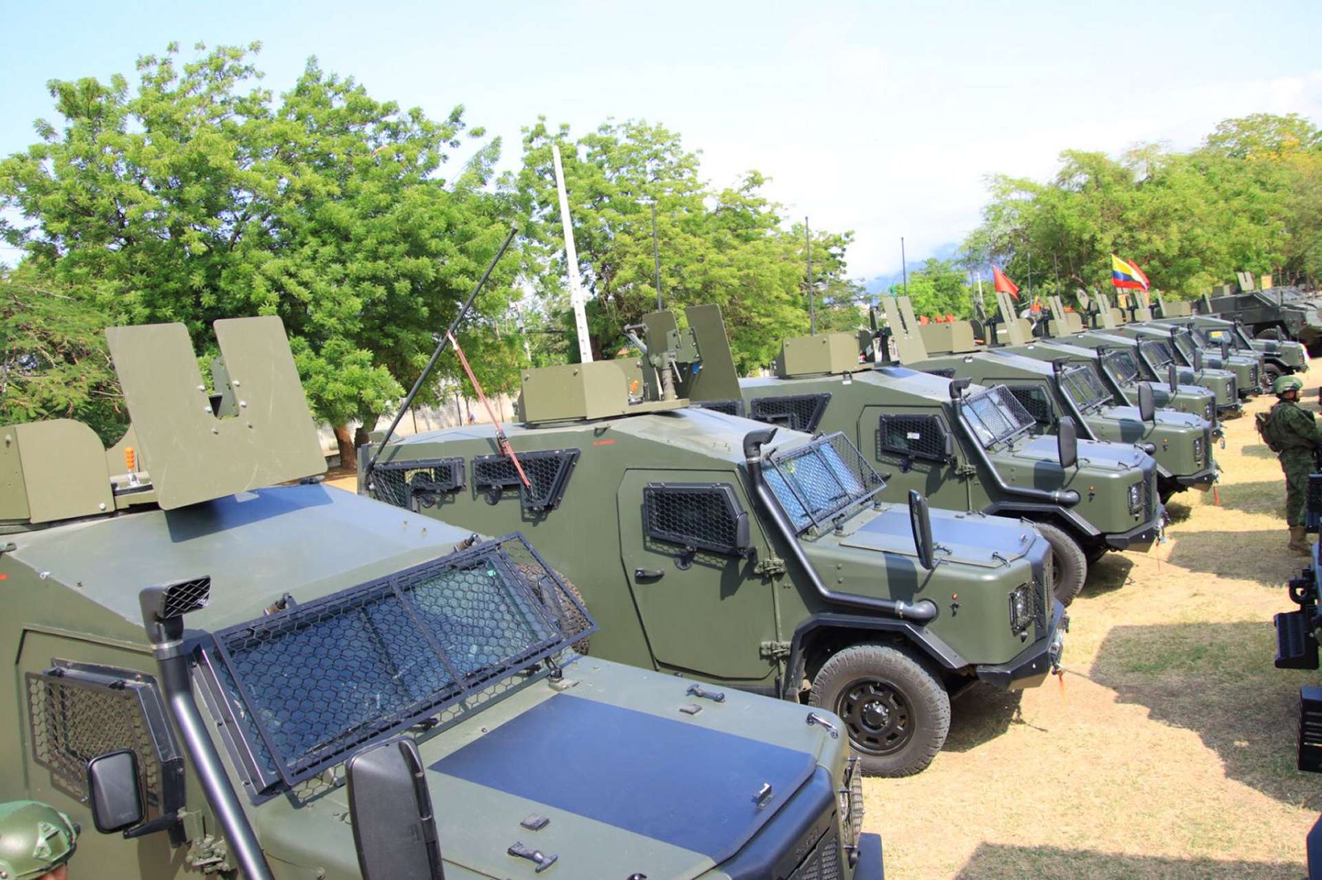 Ecuadorian Army receives 51 new David 4x4 and Mbombe 6 6x6 armored vehicles