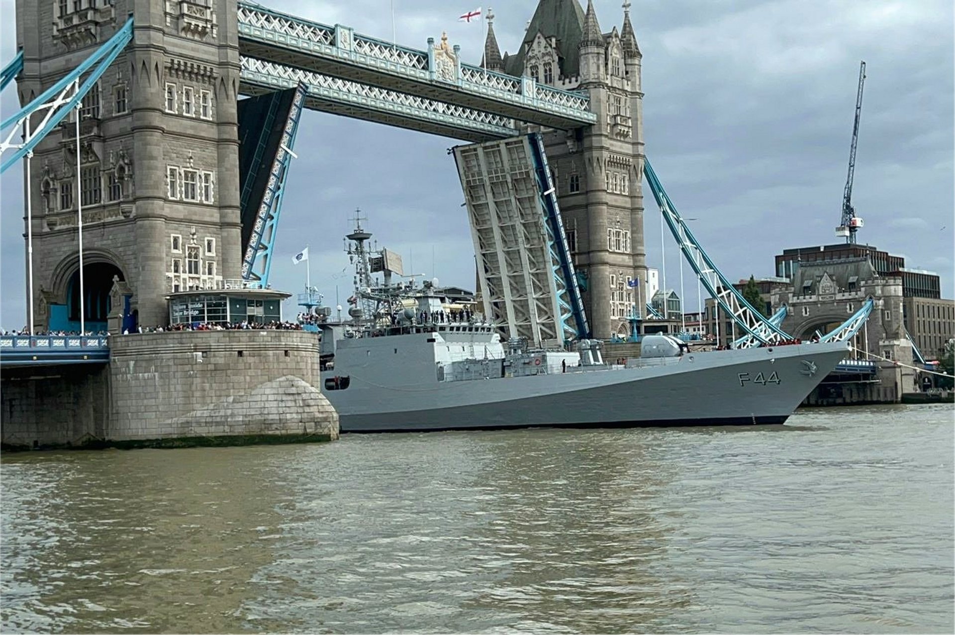 INS Tabar docks in London for four-Day UK visit