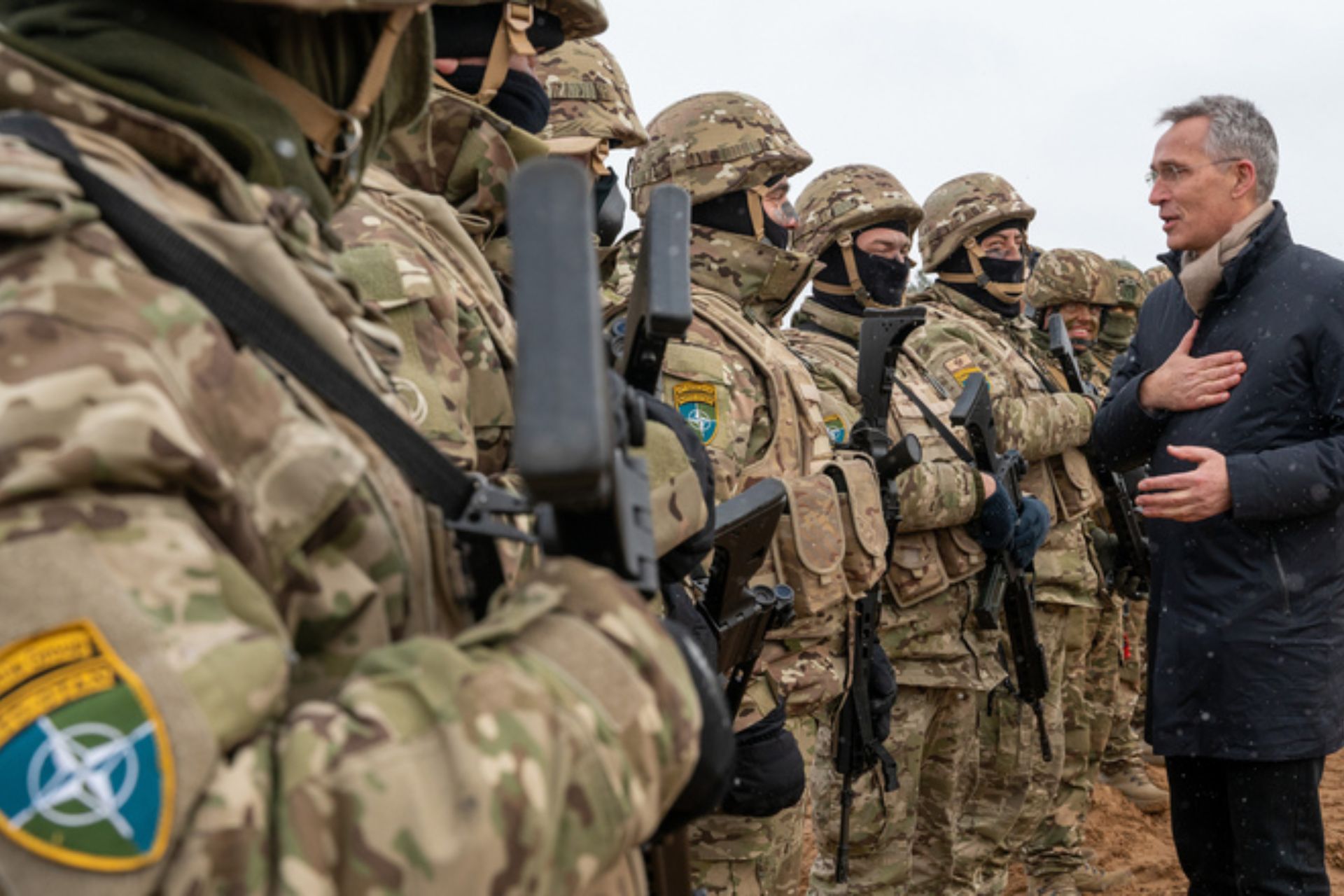 NATO launches military base in Latvia for new multinational brigade