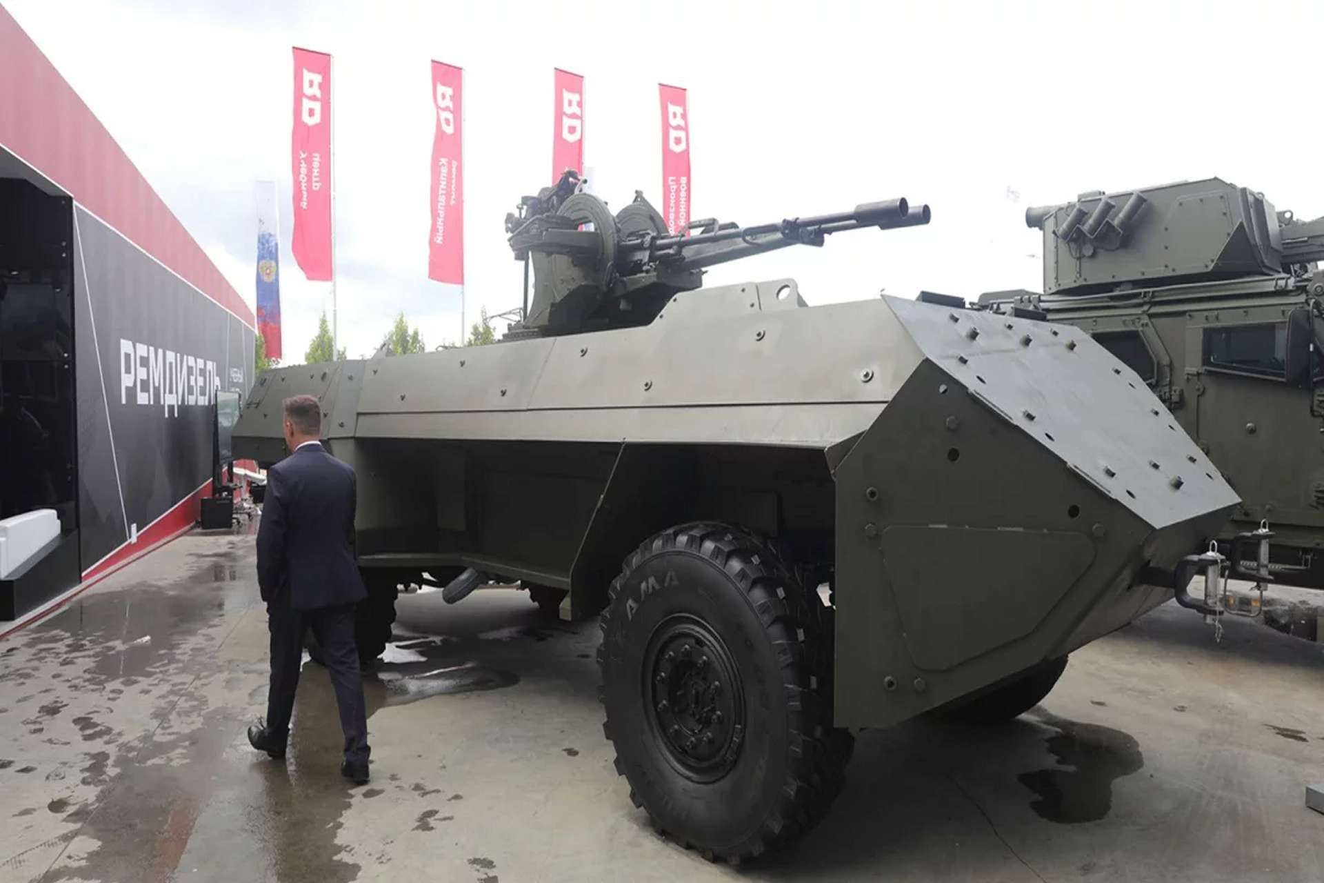 Russia Could Launch Full-Scale Production of Zubilo Unmanned Vehicle ...