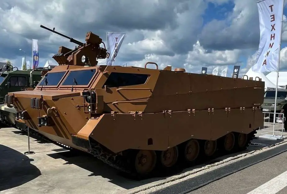 Russia Launches New MGT-LB Multi-Purpose Amphibious Armored Vehicle to ...